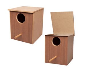 Wooden Large Parrot Nesting Box 30cm Tall - Caloundra Produce and ...