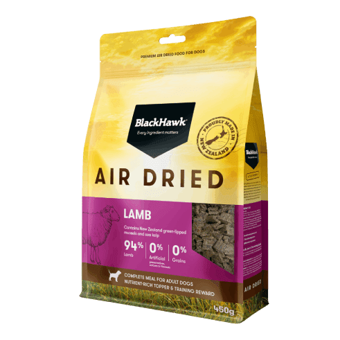 BLACKHAWK AIR DRIED LAMB 450G - Caloundra Produce and Landscaping